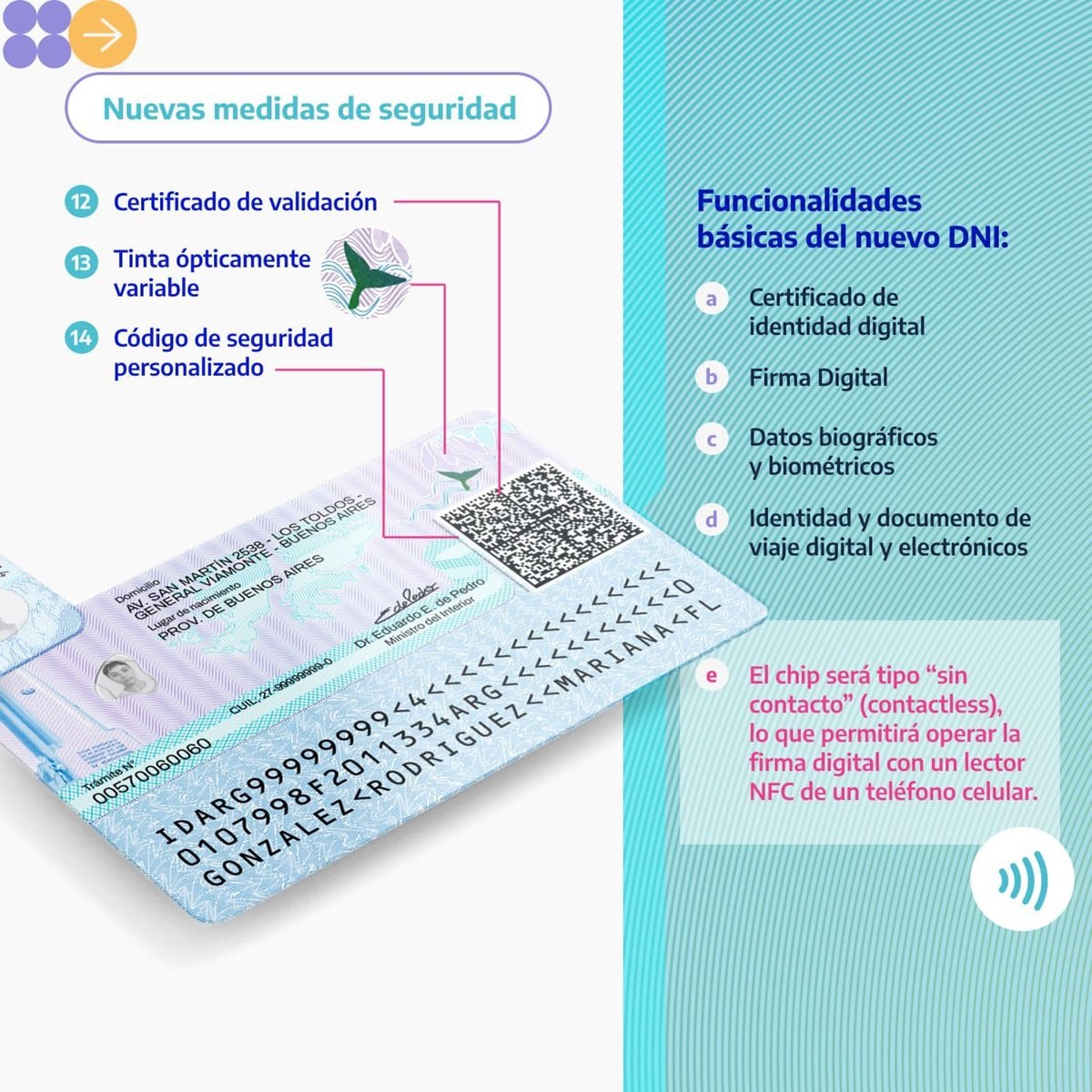 Lanzan el nuevo DNI electrónico con chip que se adapta a los más altos ...